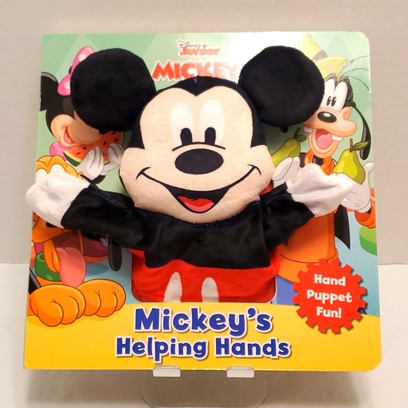 Disney | Other | Disney Junior Helping Hands Puppet Book | Poshmark